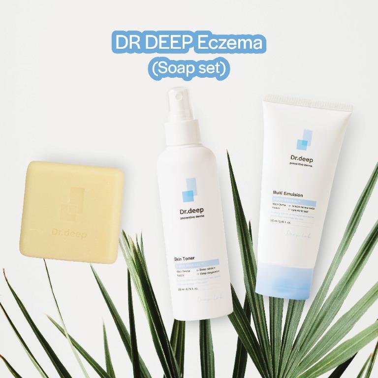 DR DEEP Eczema Range (Soap Set), Beauty & Personal Care, Face, Face ...