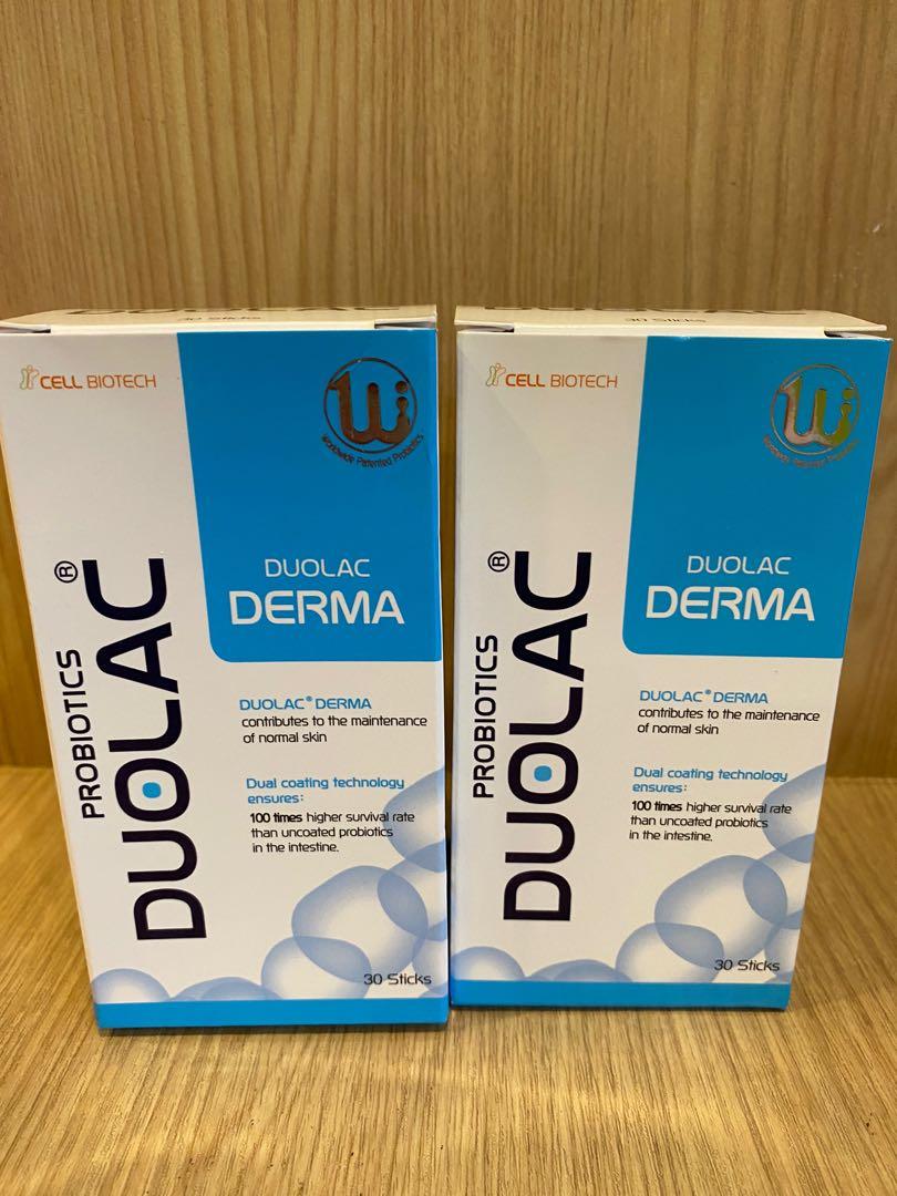 Duolac Derma (Probiotic for Skin/eczema), Health & Nutrition, Health ...
