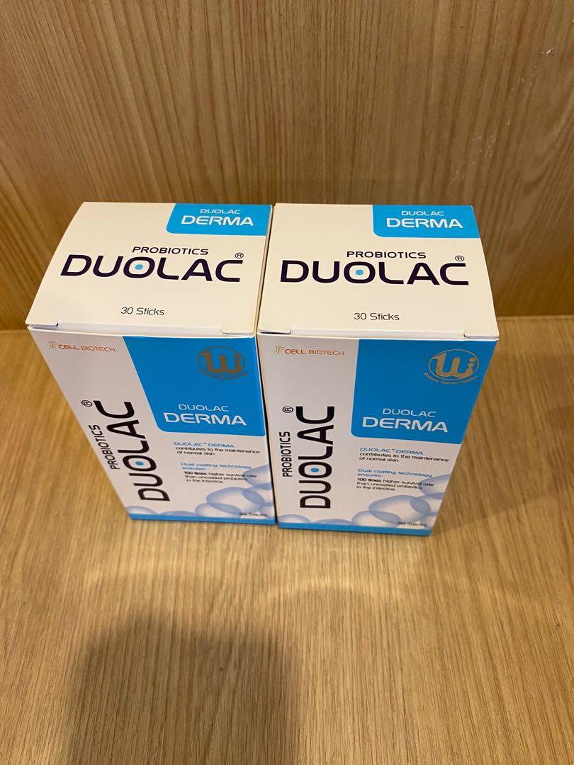 Duolac Derma (Probiotic for Skin/eczema), Health & Nutrition, Health ...