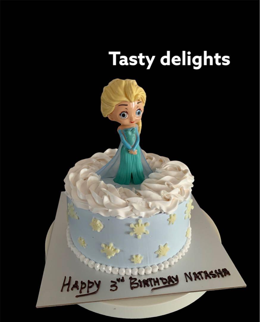 Elsa cake,chocolate Oreo cake,frozen cake,Oreo cake,birthday cake,fresh ...