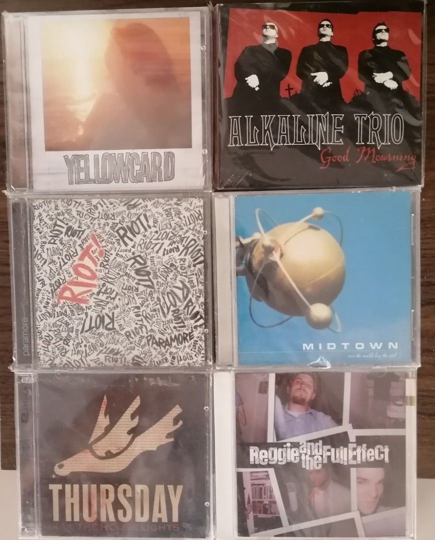 Emo cds, Hobbies & Toys, Music & Media, CDs & DVDs on Carousell