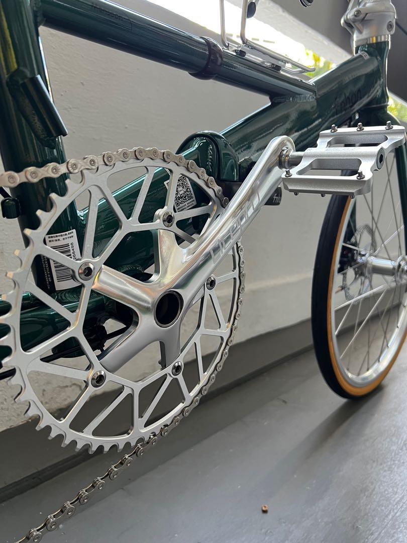 Fnhon Monsoon 22” • 10 Speeds Shimano Tiagra • Litepro Kfun • Folding ...