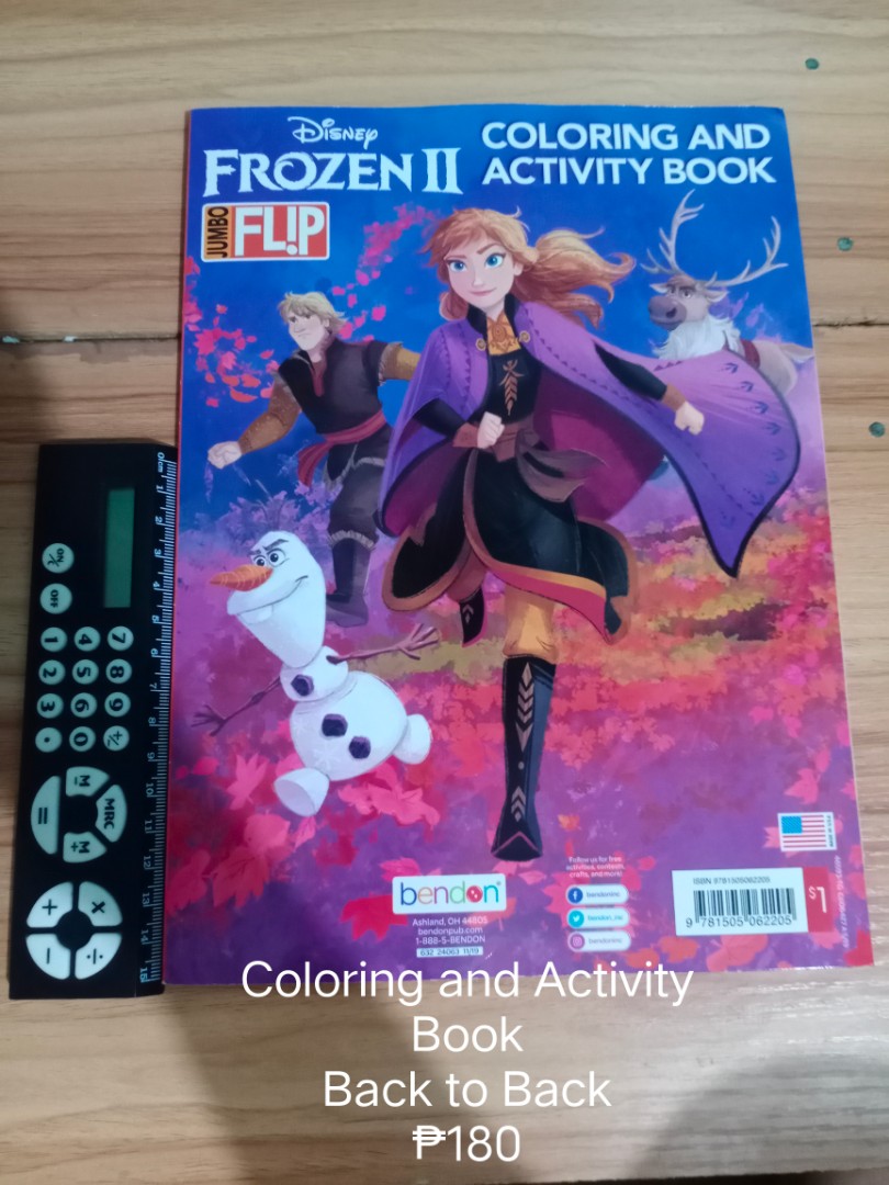 Frozen Coloring and Activity Book, Hobbies & Toys, Books & Magazines ...