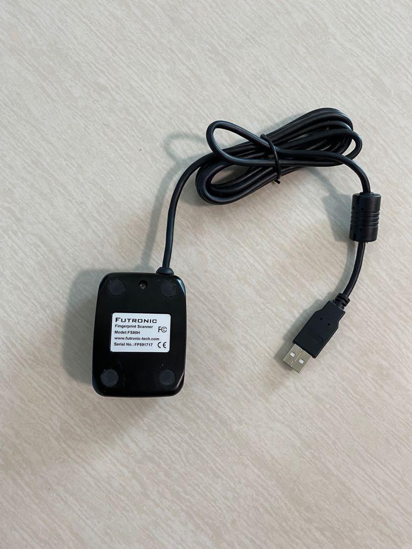 Futronic USB fingerprint scanner, TV & Home Appliances, Electrical, Adaptors & Sockets on Carousell