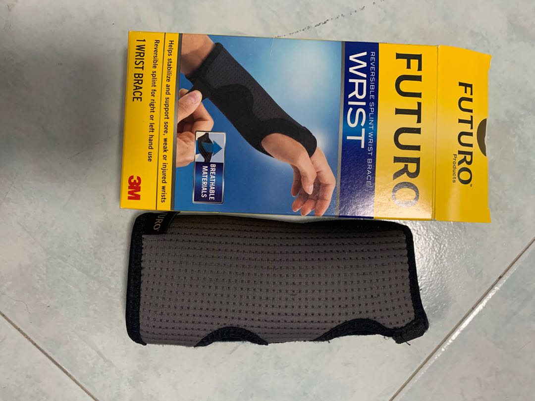 Futuro Wrist Brace, Health & Nutrition, Braces, Support & Protection on ...