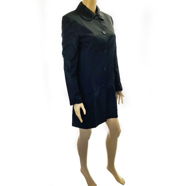 G2000 Black Trench Coat, Women's Fashion, Coats, Jackets and Outerwear on Carousell