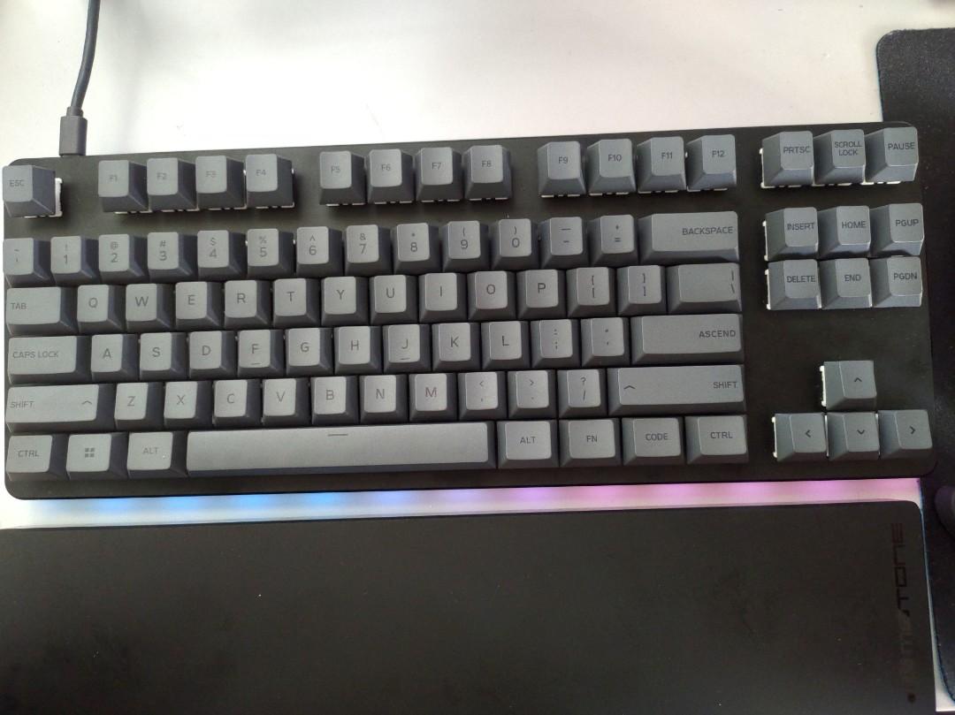 Glorious Black Ash PBT Keycaps, Computers & Tech, Parts & Accessories ...