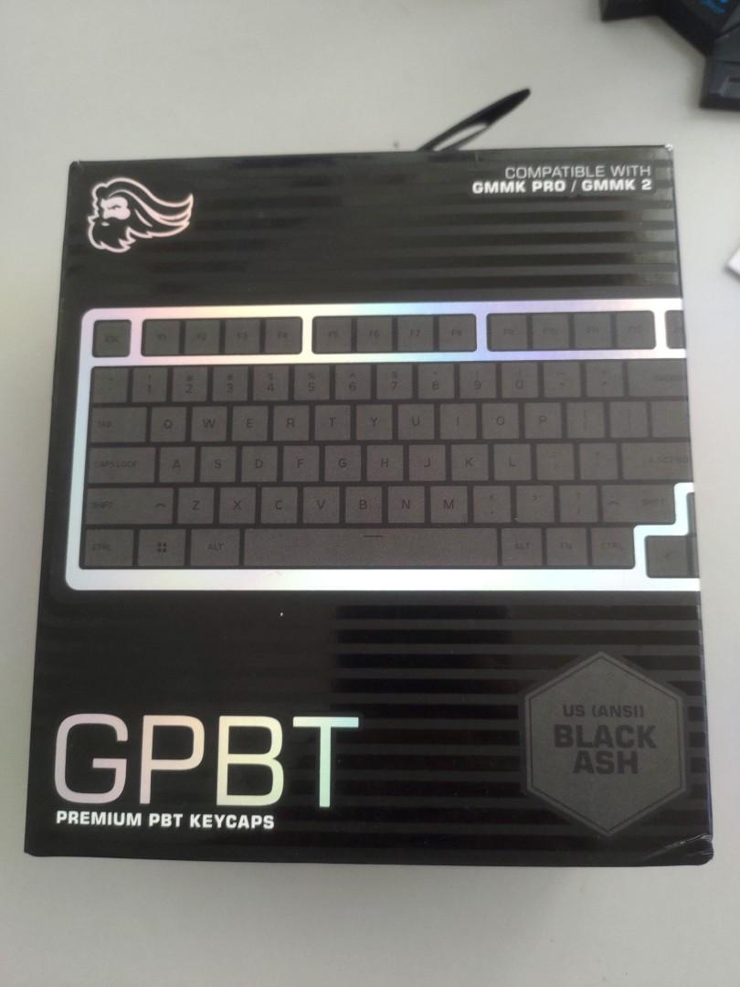 Glorious Black Ash PBT Keycaps, Computers & Tech, Parts & Accessories ...