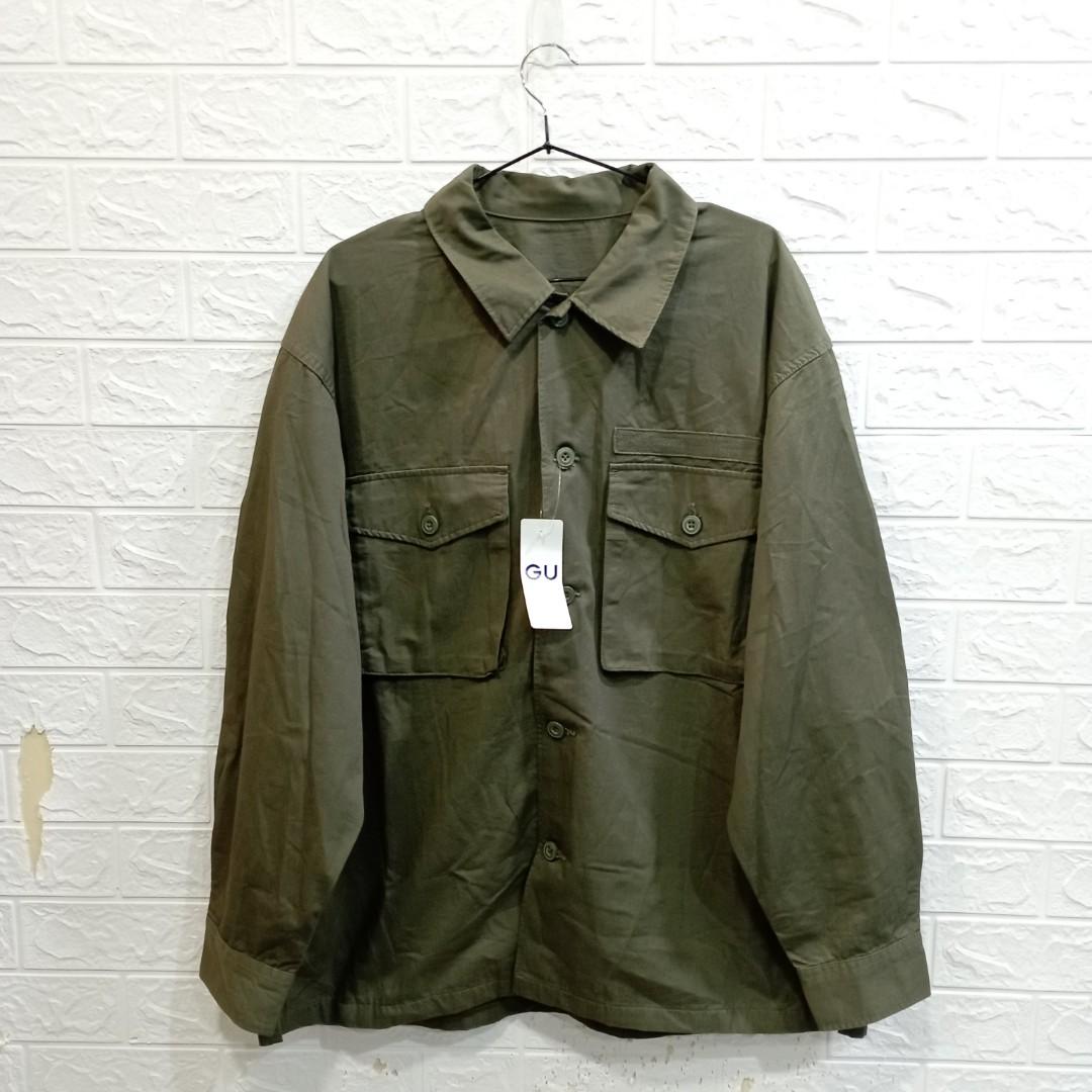 GU Military Jacket, Men's Fashion, Coats, Jackets and Outerwear on ...