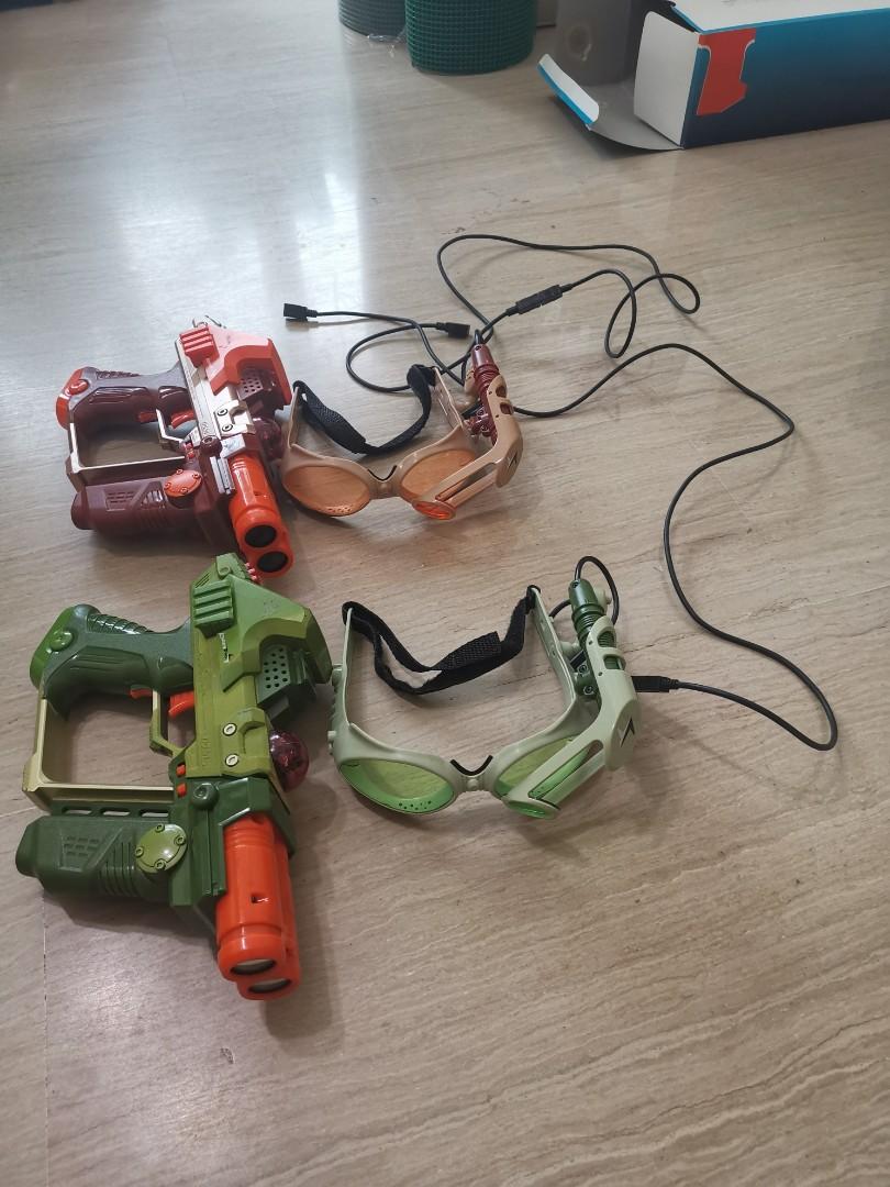 Hasbro Duo Player Laser Tag Gameset(Goggles + Laser Gun), Hobbies ...