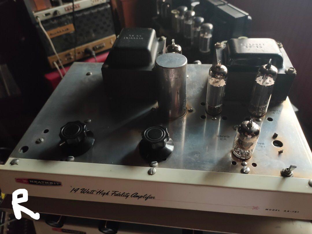Heathkit AA-161 tube amps (1 pair), Audio, Other Audio Equipment on ...