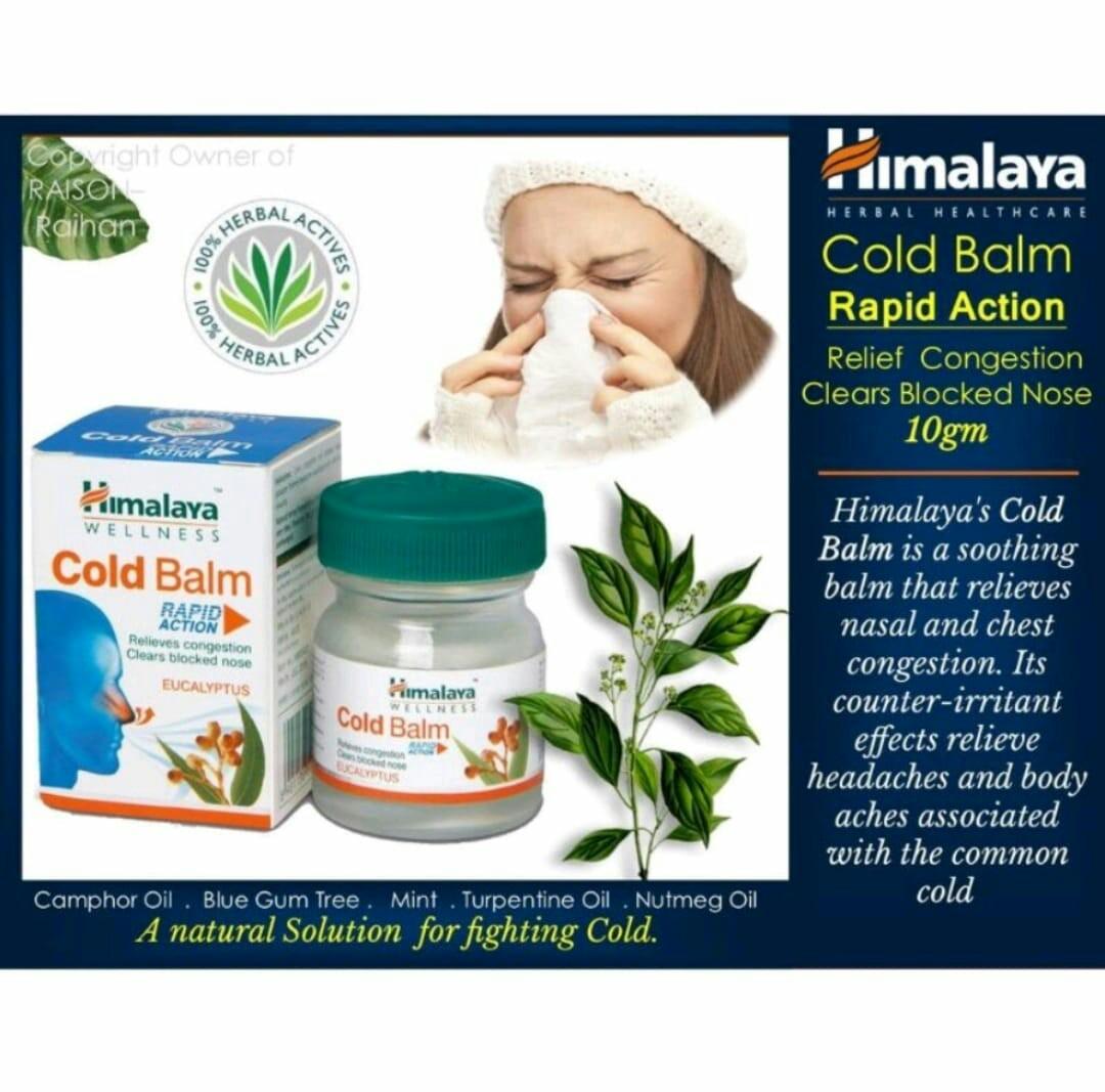 Himalaya Pain Balm Mint, Cold Balm Eucalyptus, Beauty & Personal Care ...