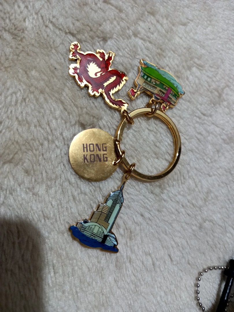 Hong Kong Souvenir Keychain, Hobbies & Toys, Travel, Travel Essentials ...