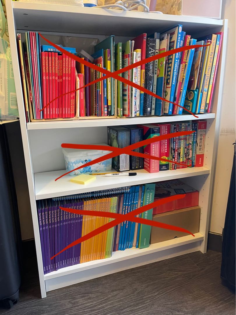 IKEA BILLY bookshelf, 書架, 傢俬＆家居, 傢俬, 書櫃、櫃子及架 - Carousell