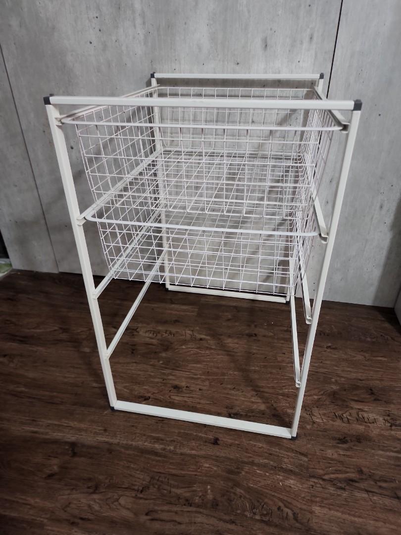 Ikea wire rack shelving, Furniture & Home Living, Furniture, Shelves ...