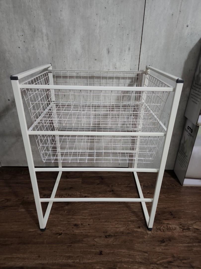 Ikea wire rack shelving, Furniture & Home Living, Furniture, Shelves ...