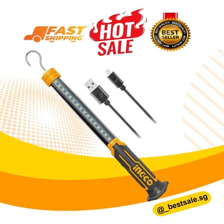 INGCO LED WORK LAMP 60 LED MAX 350 LUMENS HWL36008LI>ready stock