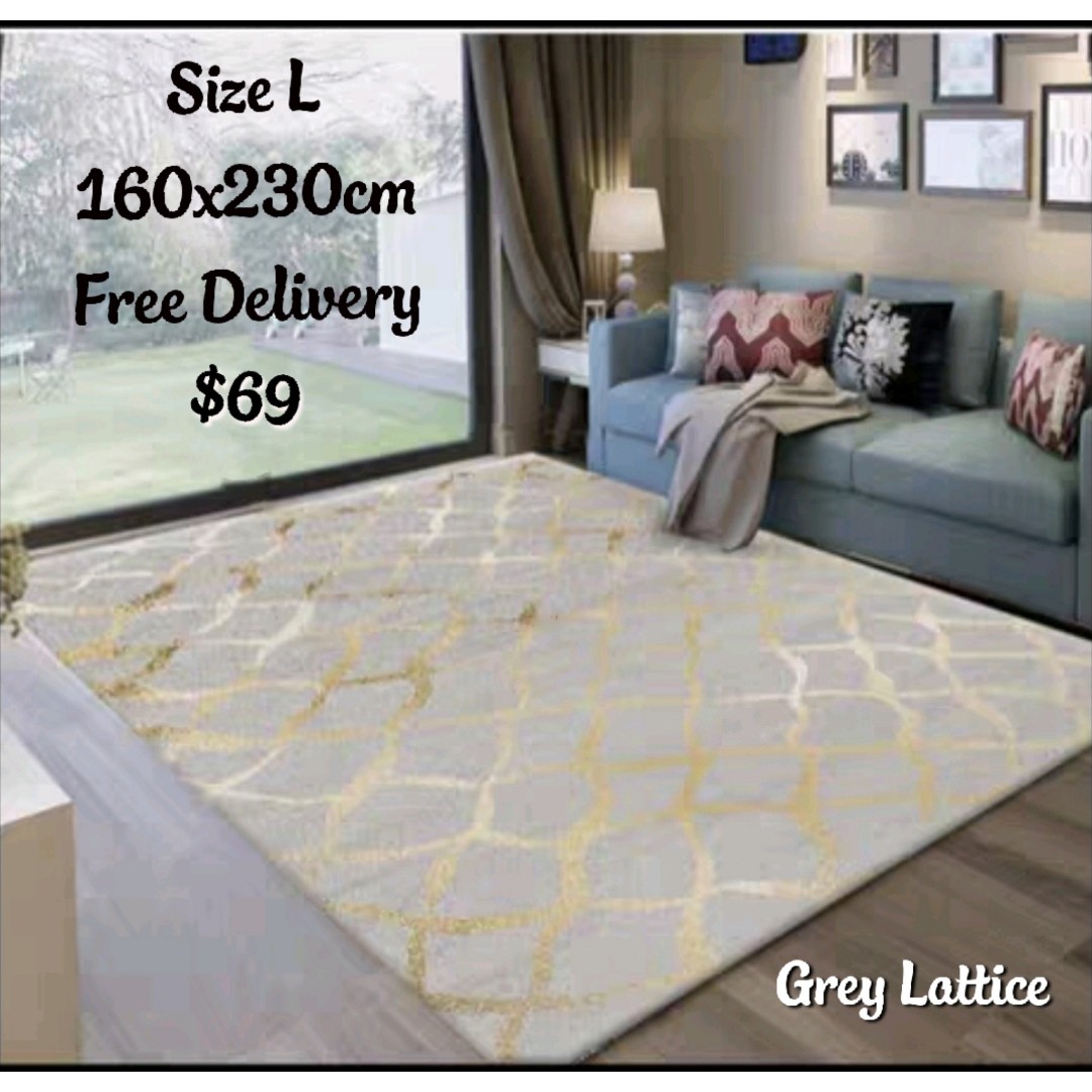 Instock Carpet - Scroll to see designs, Furniture & Home Living, Home ...