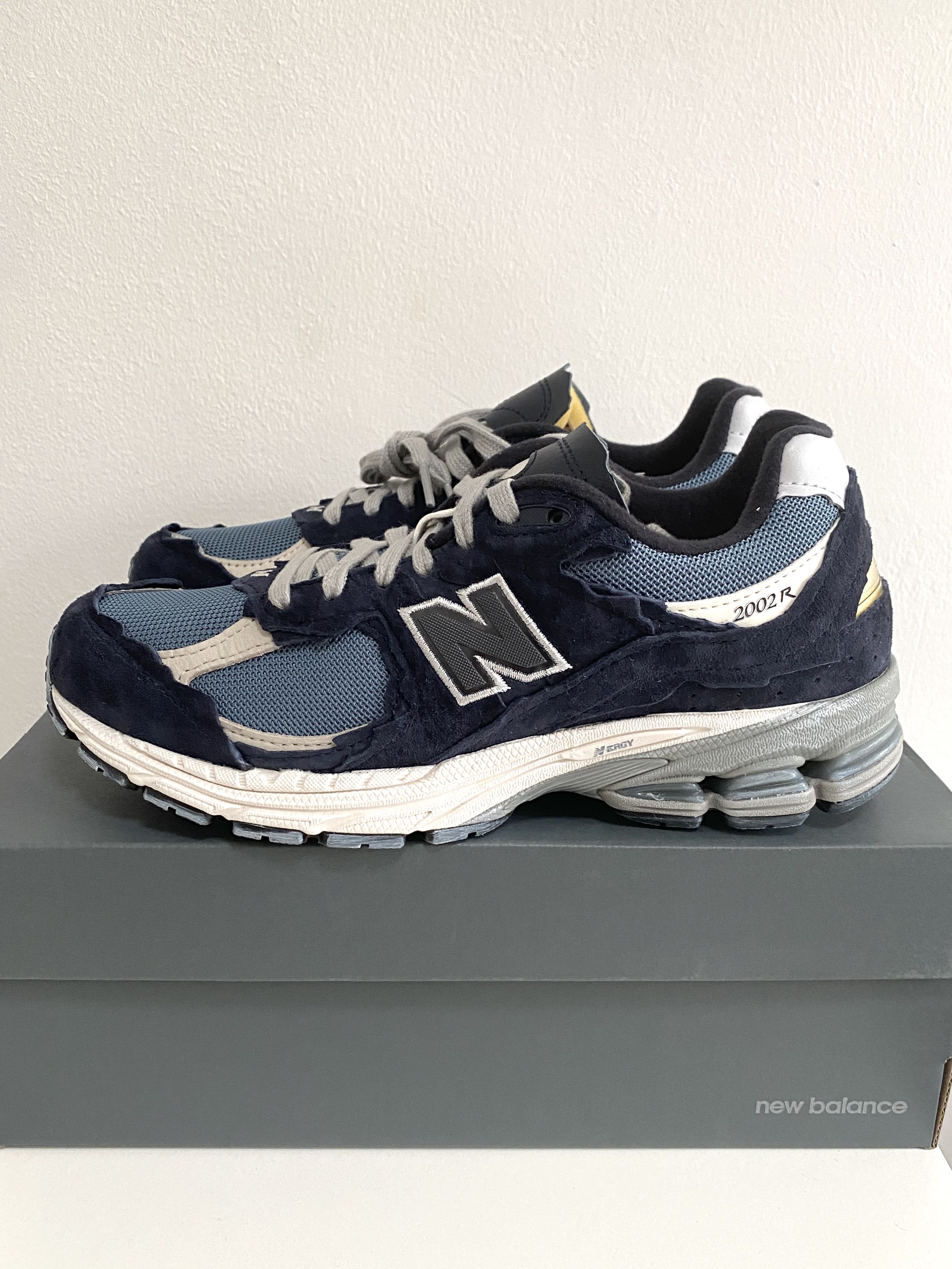 New Balance 2002RD Protection Pack Navy, Men's Fashion, Footwear ...