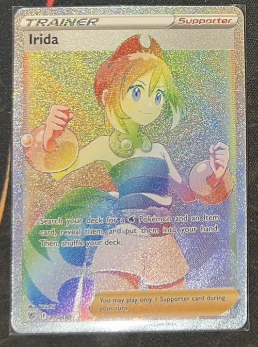 Pokemon Astral Radiance - Irida (Full Art - Hyper Rare), Hobbies & Toys ...