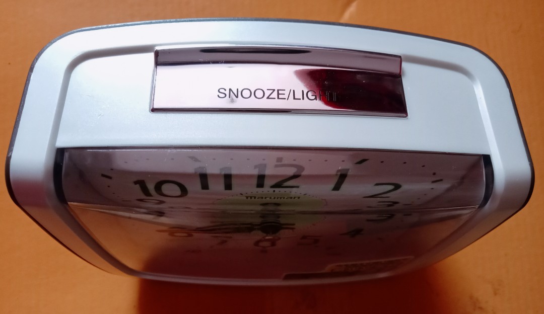 Japan Alarm Clock, Furniture & Home Living, Home Decor, Clocks on Carousell