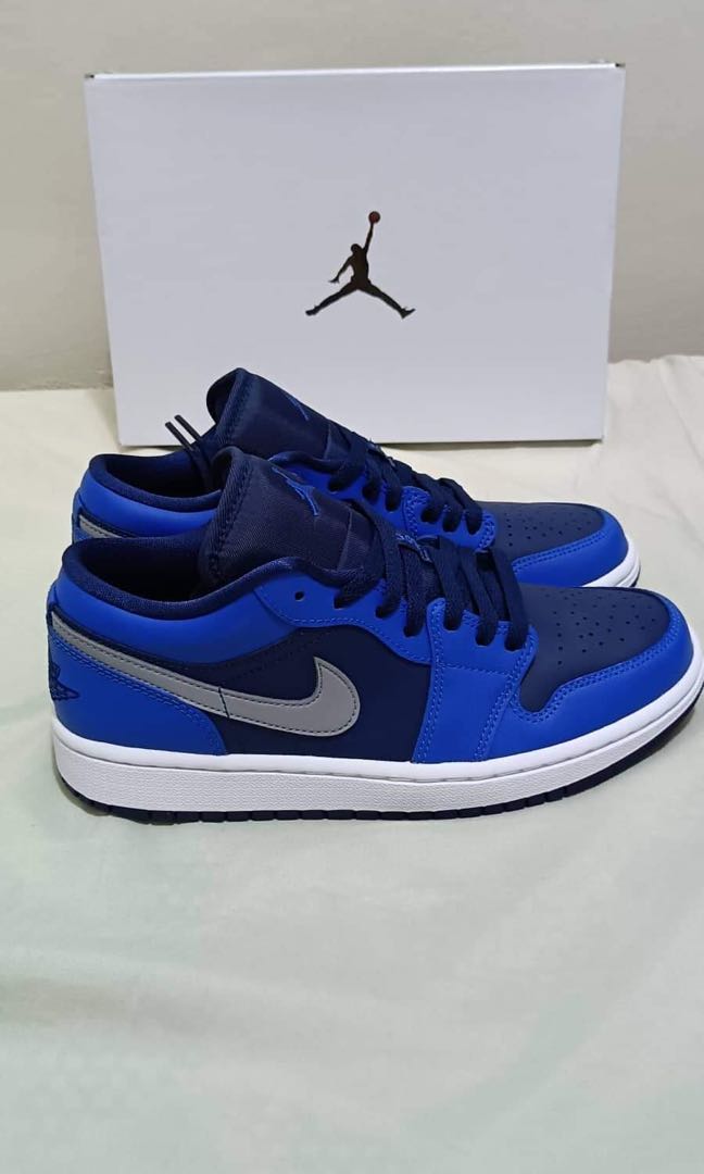 Jordan 1 low Game Royal Blue Void, Men's Fashion, Footwear, Sneakers on ...