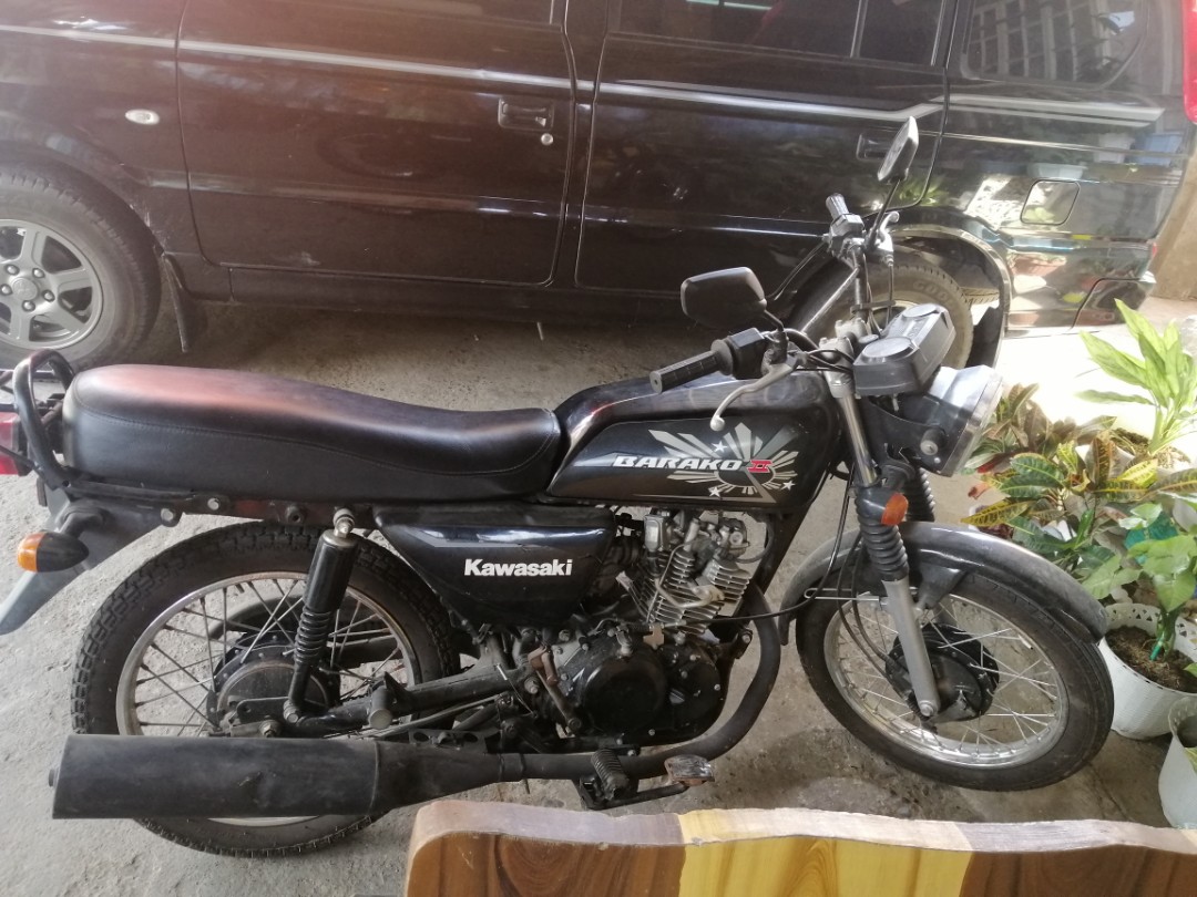 Kawasaki Barako 2017 model 50k negotiable pa, Motorbikes, Motorbikes ...