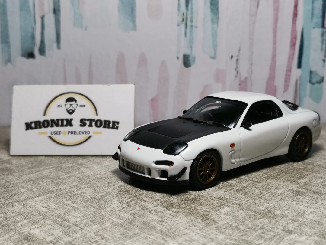 Kyosho Wangan Midnight Mazda Rx7 (FD3S) Scale 1/43, Hobbies & Toys ...