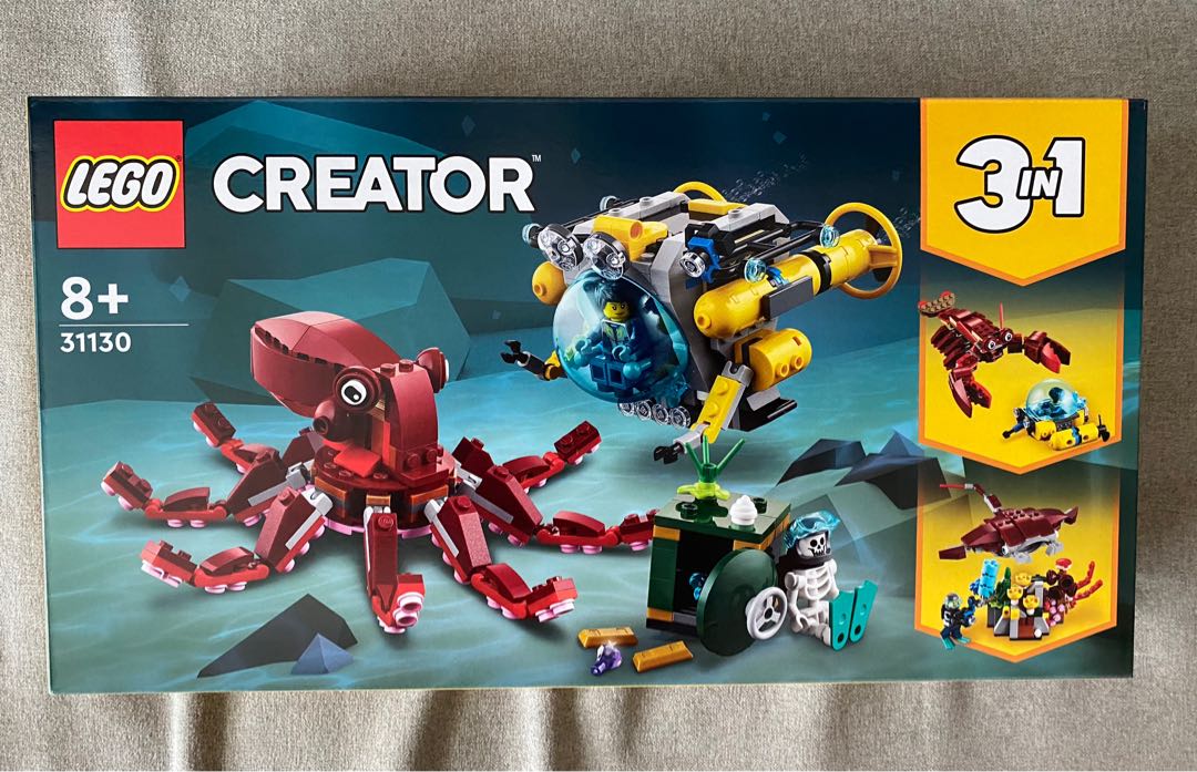 Lego Creator 31130 Sunken Treasure Mission, Hobbies & Toys, Toys ...