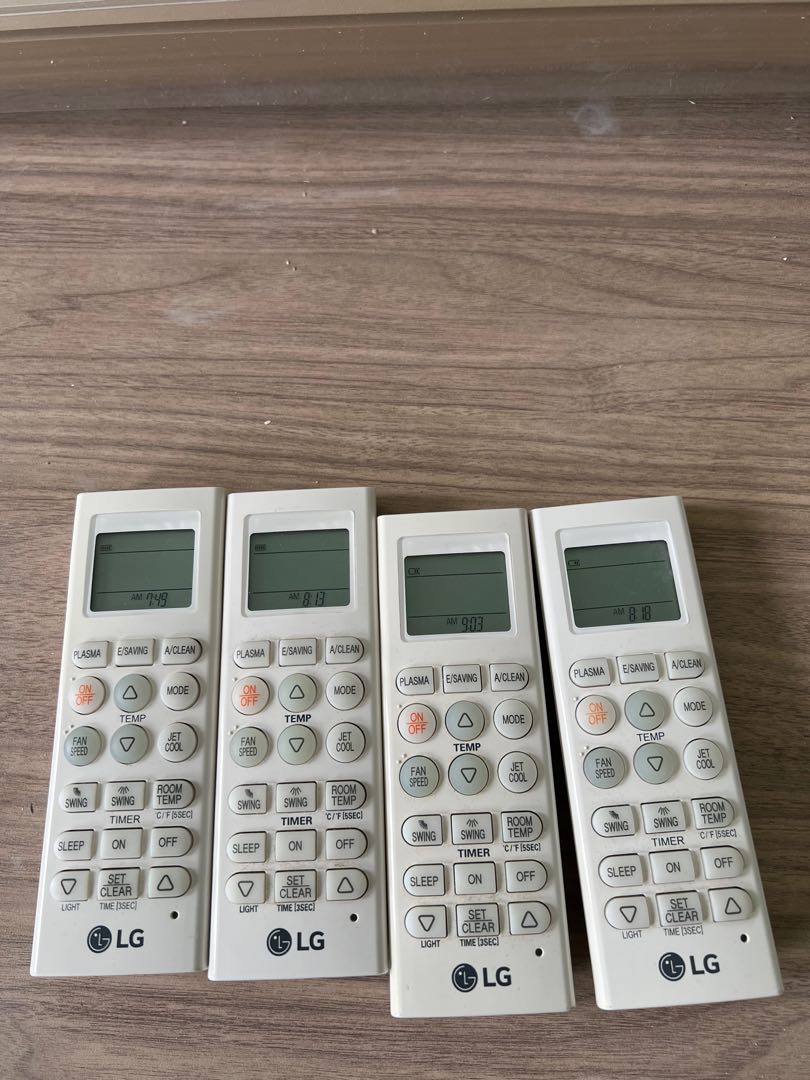 LG air con remote control, TV & Home Appliances, Air Conditioners ...