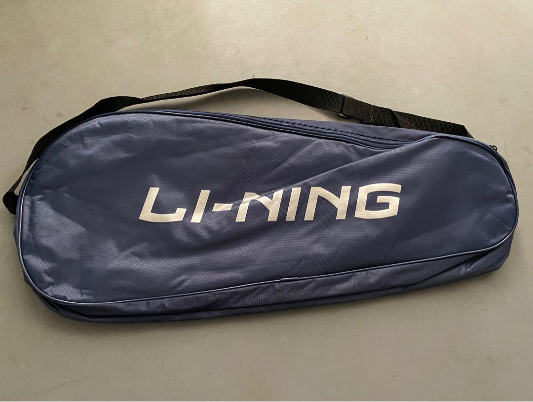 Li-Ning Badminton Racket Bag, Sports Equipment, Sports & Games, Racket ...