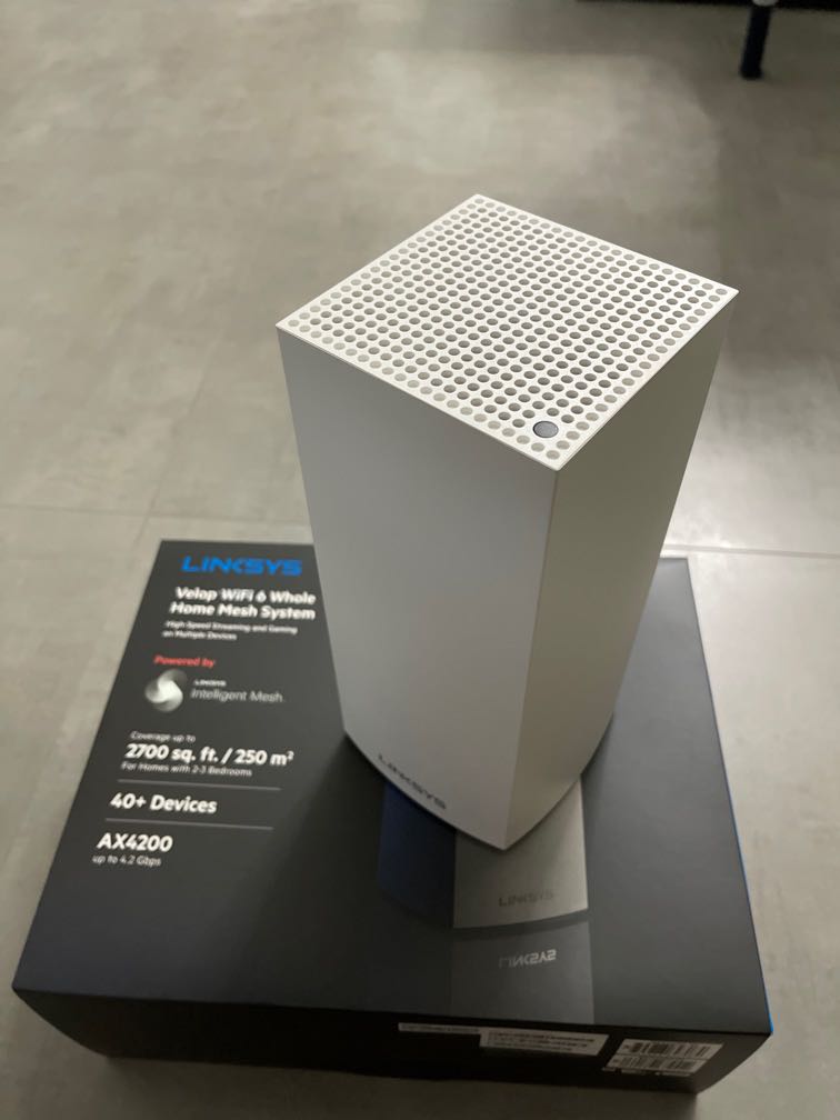 Linksys Velop Wifi 6 Whole Home Mesh System, Computers & Tech, Parts & Accessories, Networking ...