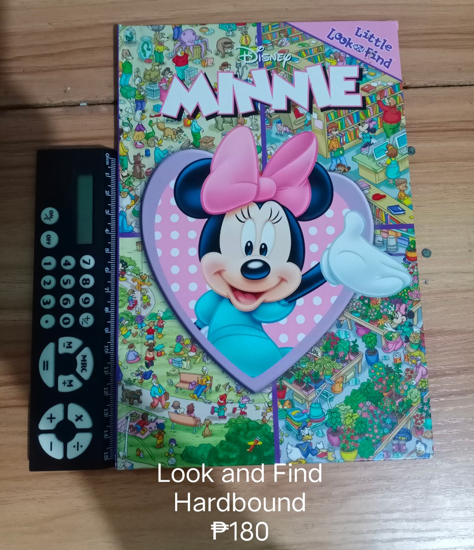 Look and Find Minnie Mouse, Hobbies & Toys, Books & Magazines, Children ...