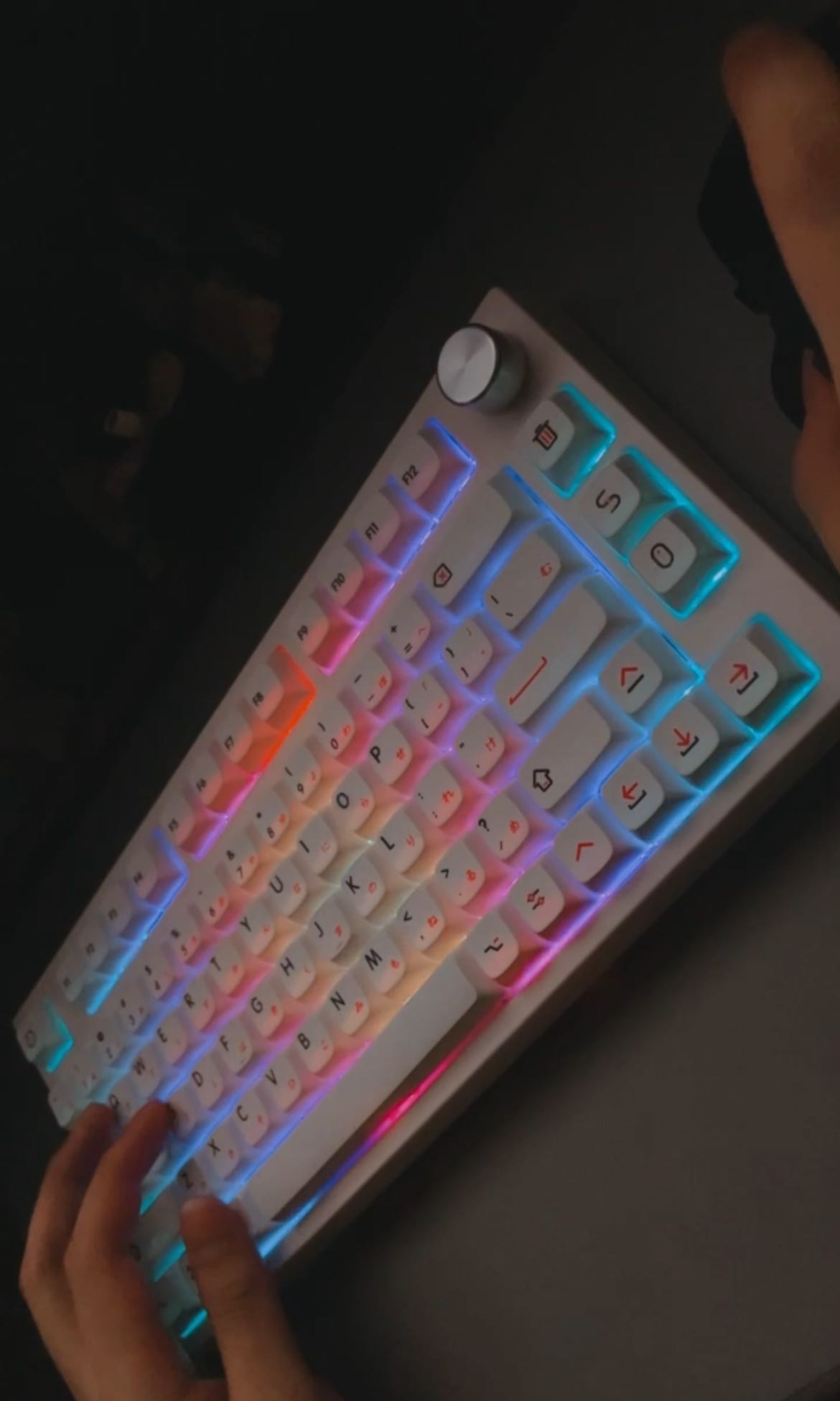 Lychee G80 Hot Swap Tri-Mode Mechanical Custom Keyboard NJ80 ...