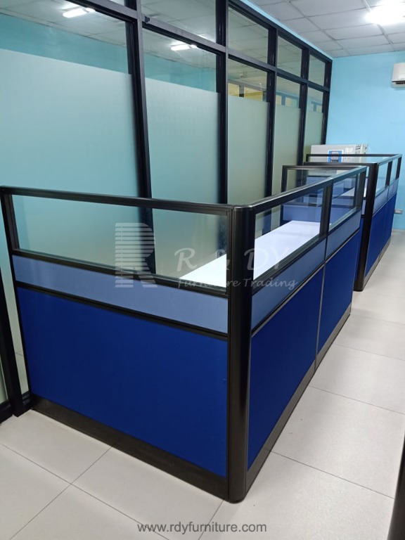 Modular Office Partition w/ tables, Workstation, Office Furniture ...