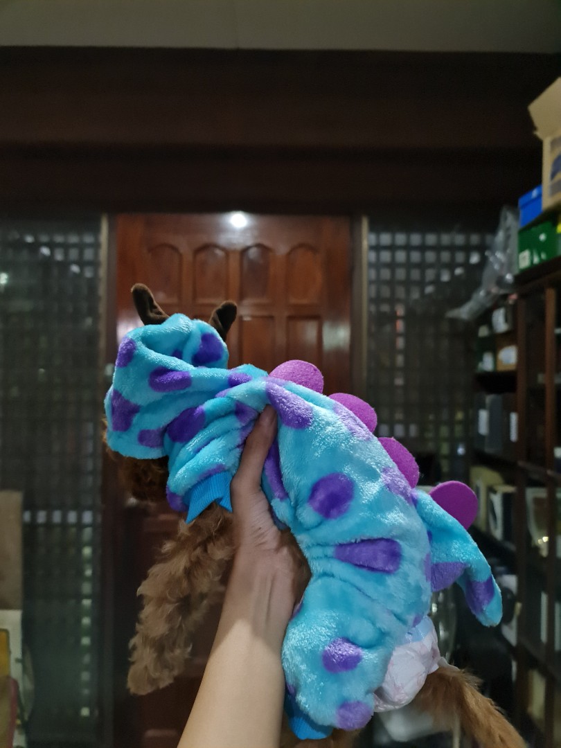 Monsters Inc Pet Costume - Sully Costume for Dog, Pet Supplies, Homes ...
