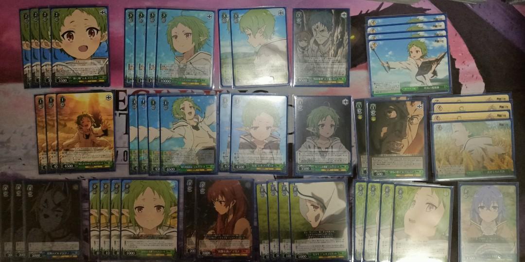 Mushoku Tensei Weiss Schwarz deck, Hobbies & Toys, Toys & Games on ...
