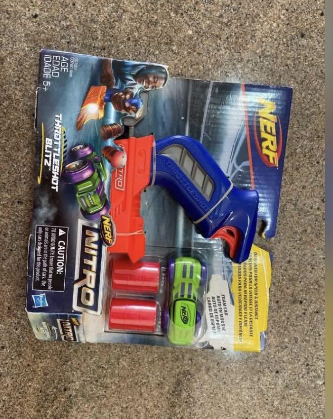 Nerf gun car, Hobbies & Toys, Toys & Games on Carousell