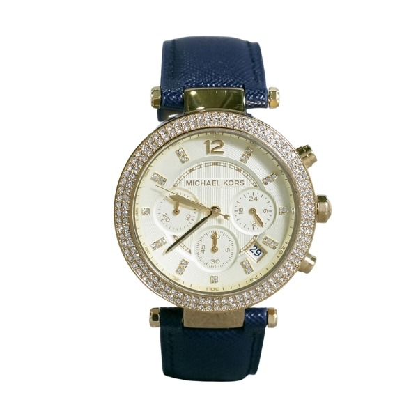 NEW Michael Kors Parker Leather Ladies Watch (MK2280), Luxury, Watches ...
