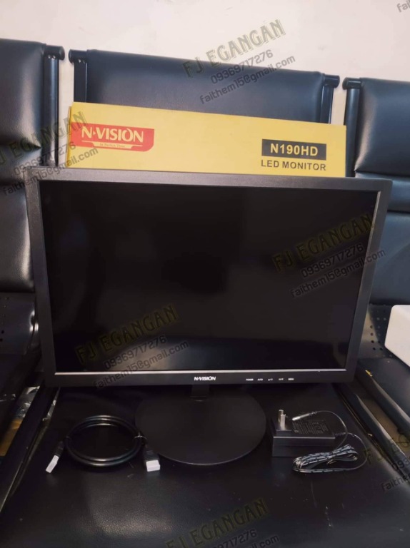 Nvision N190HD 19" with VGA and HDMI port LED Monitor, Computers & Tech ...