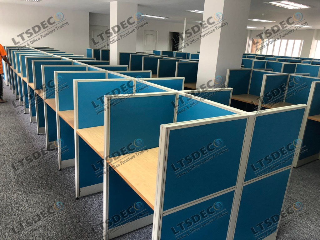 OFFICE PARTITION CALL CENTER WORKSTATION TABLE FURNITURE, Furniture ...