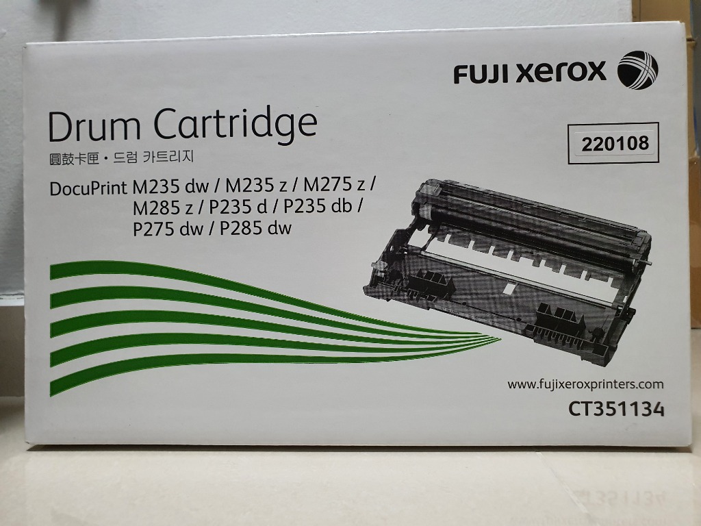 Original Fuji Xerox CT351134 Drum Cartridge, Computers & Tech, Printers ...