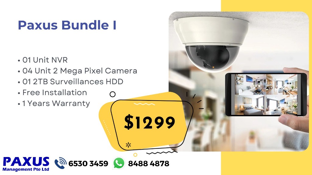 Paxus Bundle I, Furniture & Home Living, Security & Locks, Security ...