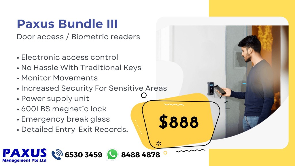 Paxus Bundle III, Furniture & Home Living, Security & Locks, Security ...