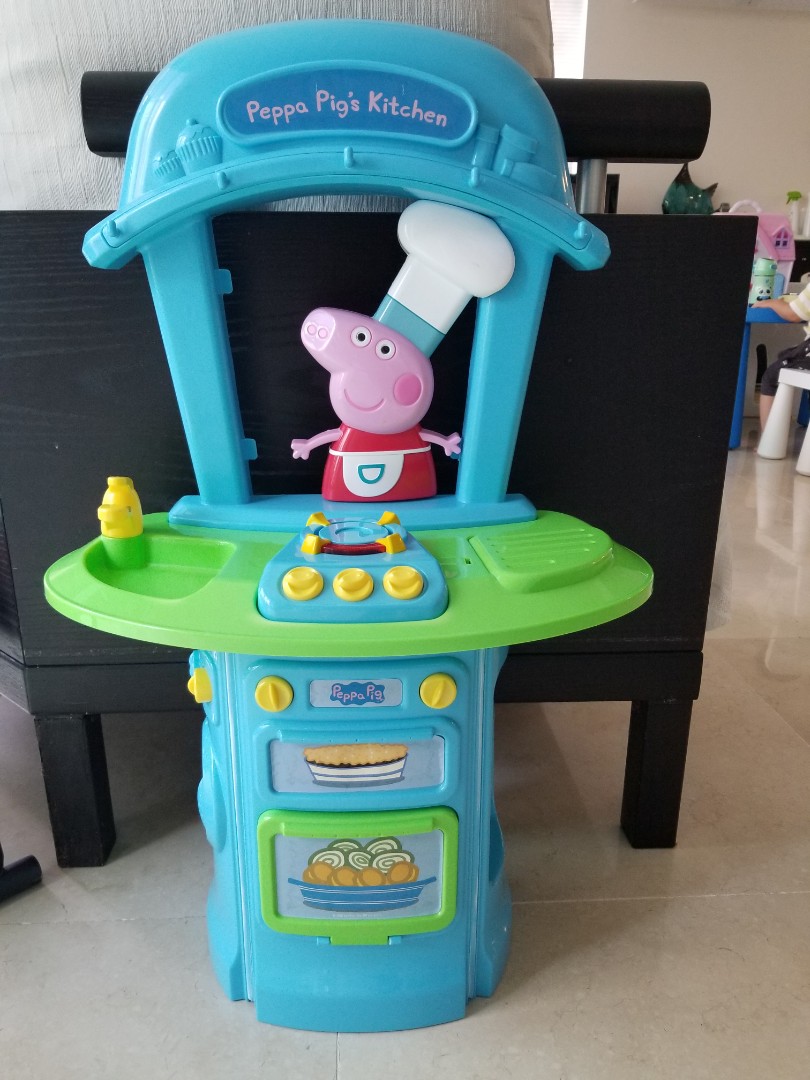 Peppa Pig Mini Kitchen Toy Review Peppa Pig Cooking Playset For Kids ...