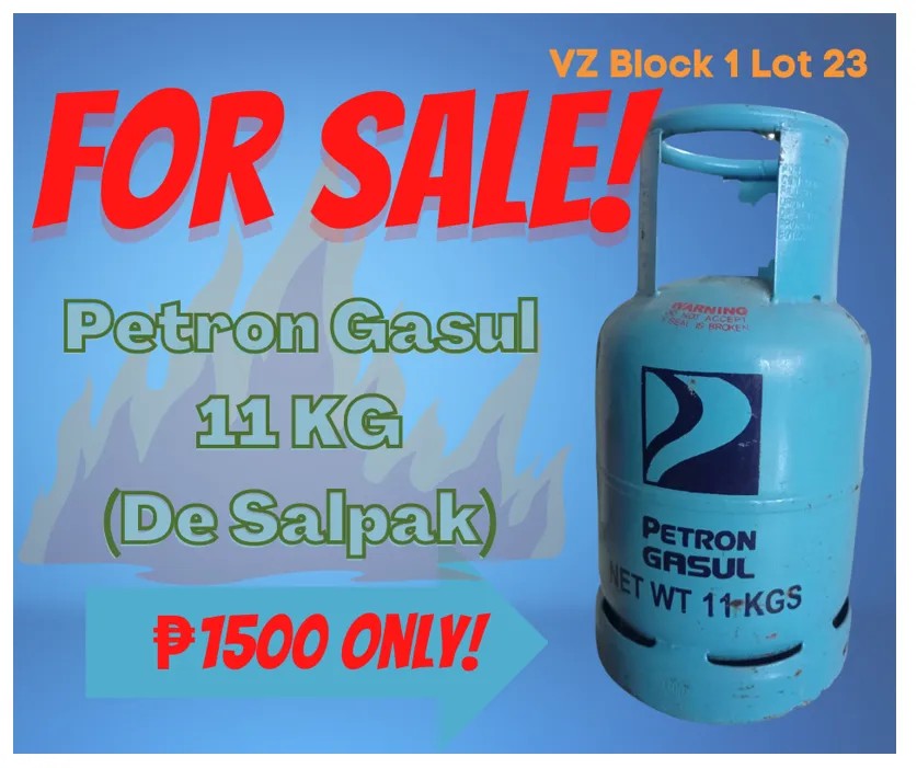 Petron Gasul Tank 11kg - de salpak, Furniture & Home Living ...