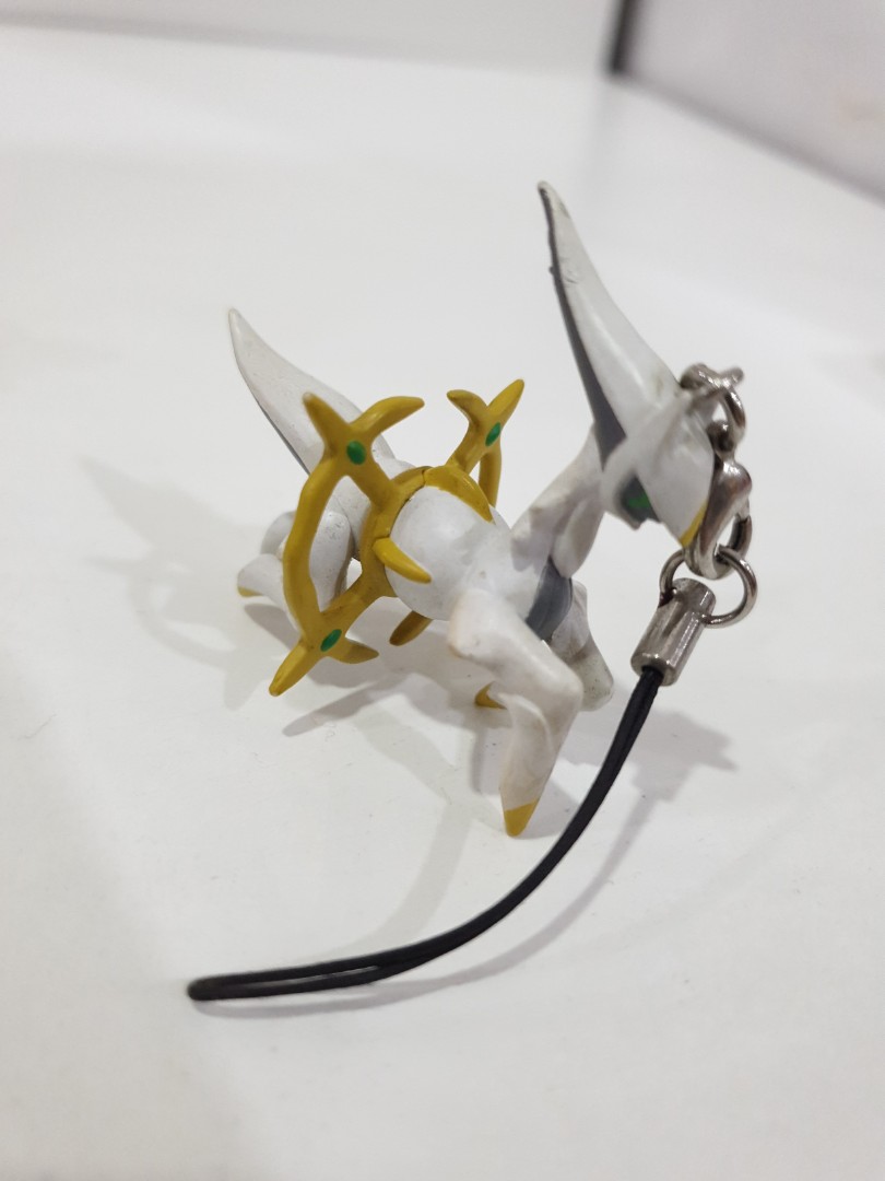 Pokemon Arceus mini figure strap, Hobbies & Toys, Toys & Games on Carousell