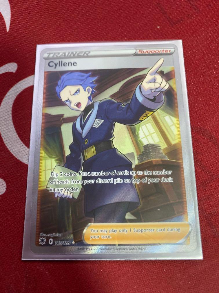 Pokemon TCG - Cyllene Full Art, Hobbies & Toys, Toys & Games on Carousell
