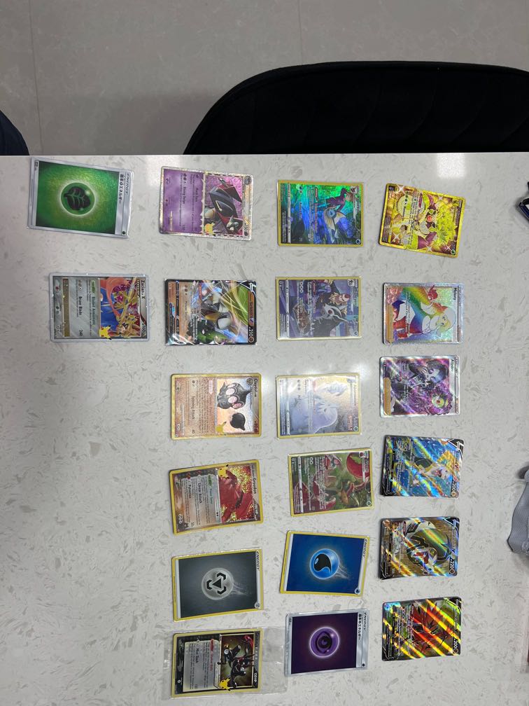 Pokemon tcg spares (full art, trainer gallery, gold rare), Hobbies ...