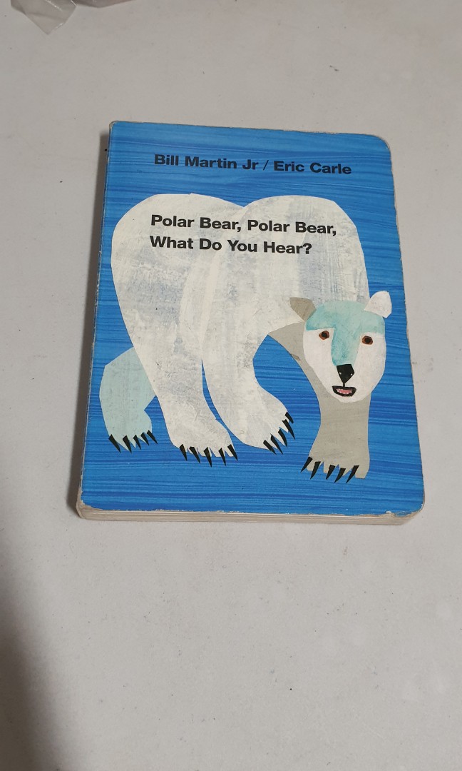 Polar bear Eric Carle book, Hobbies & Toys, Books & Magazines, Children ...